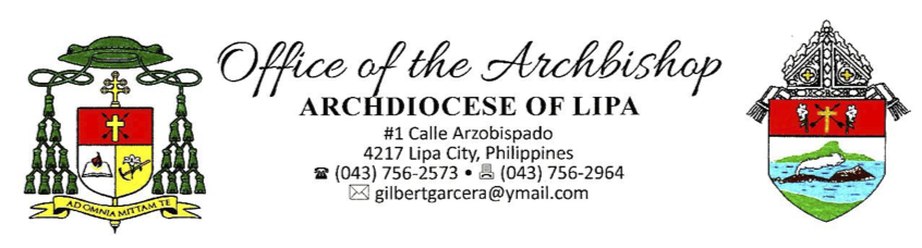 A Call for Vigilance and Prayer – Sangguniang Laiko ng Pilipinas